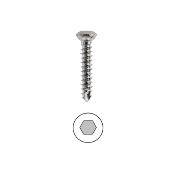 Cortical Hex Screws, Self-tapping - 2.7 mm - Concord Surgical